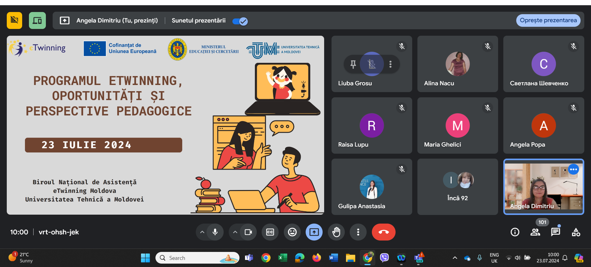 Webinar dedicat oportunităților programului eTwinning și platformei ESEP pentru instituțiile de ...